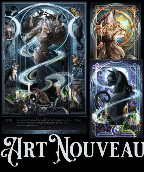 Art Nouveau Prints – EchoCat.Art